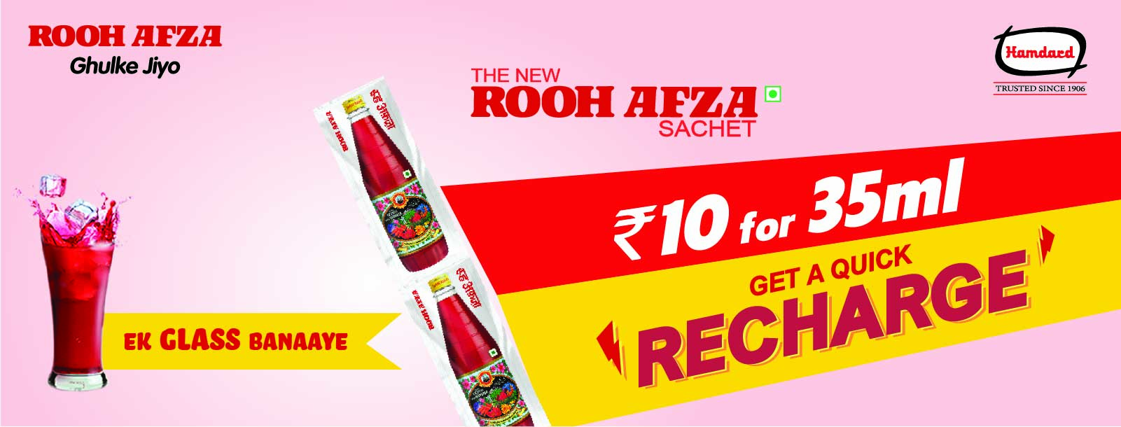 Natural Drink For Summer Refreshments – Hamdard Roohafza